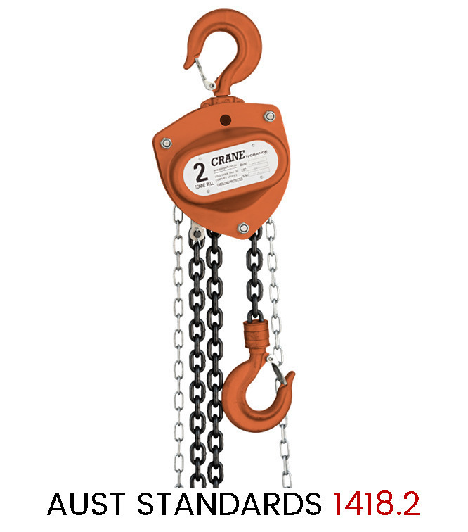 0.5T - 3T E-Series Chain Blocks - CRANE