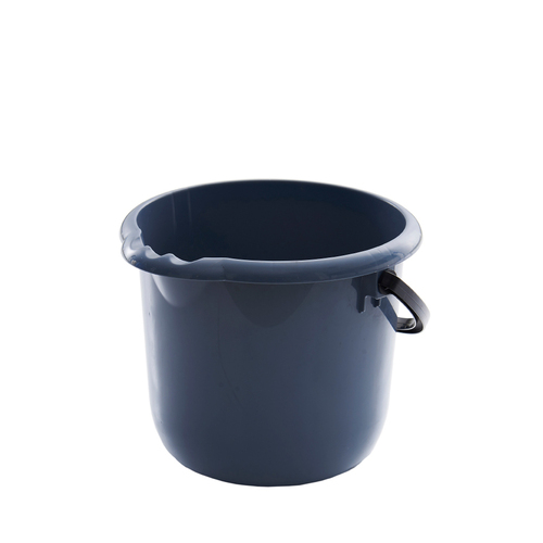 9L Round Bucket - Grey - Trust