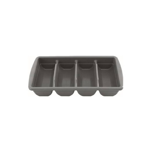 Plastic 4 Compartment Cutlery Bin to suit 24L, 25L & 29L tote bins ...